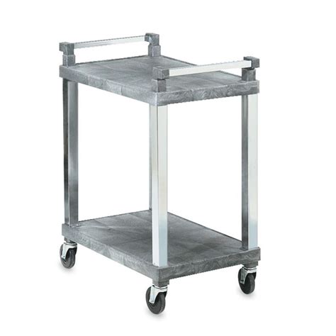 Vollrath Open Utility Carts With Chrome Uprights 97102
