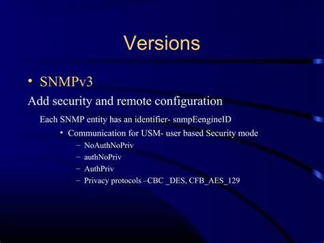 snmp simple network management protocol ppt operating systems