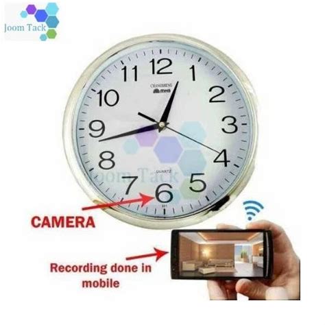 Spy Wifi Hidden Wall Clock Camera For Security 4k At Rs 8000piece In