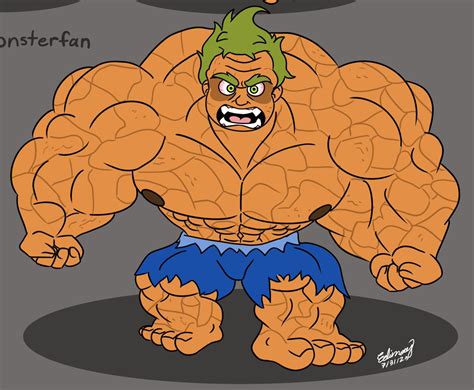 Muscle Growth Animation Hulk
