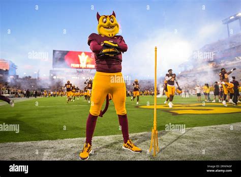 Tempe United States 31st Aug 2023 Arizona State Mascot Sparky