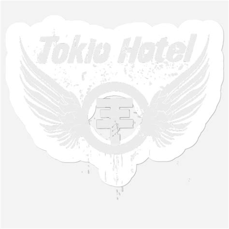 Tokio Hotel Logo Collection Singer Stickers Sold By X A A S Sku