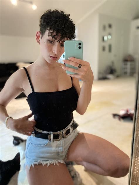 In case you didn't know, she permed her hair almost 2 months ago, and it's been short again for ...