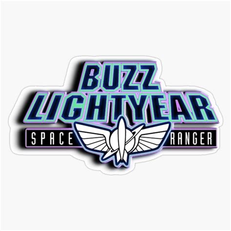Buzz Lightyear Space Ranger Logo Sticker Bumper Sticker Vinyl Decal