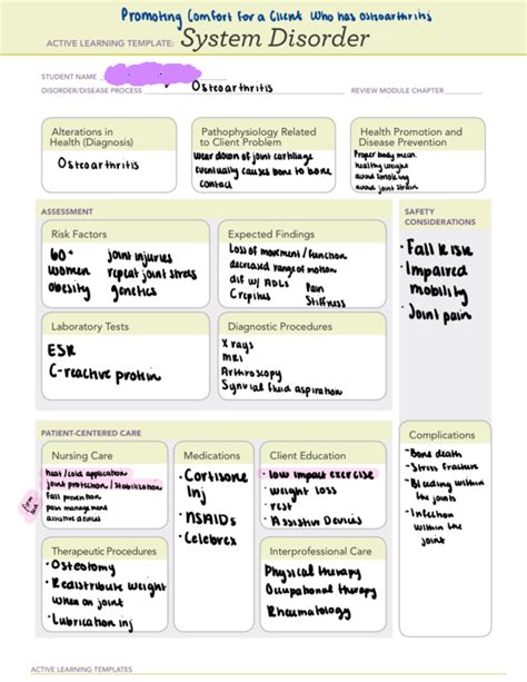 Ati Active Learning Templates System Disorders And Basic Concepts Studocu