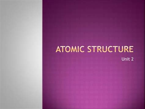 Ppt Atomic Structure Powerpoint Presentation Free Download Id3149885