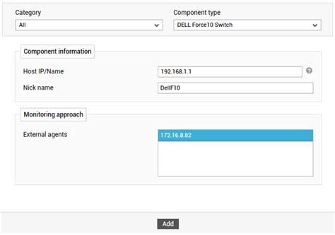How To Monitor Dell Force10 Switch Using Eg Enterprise