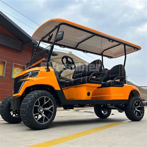 Lifted 4 Seater Golf Cart Rbl 4 Evrambler