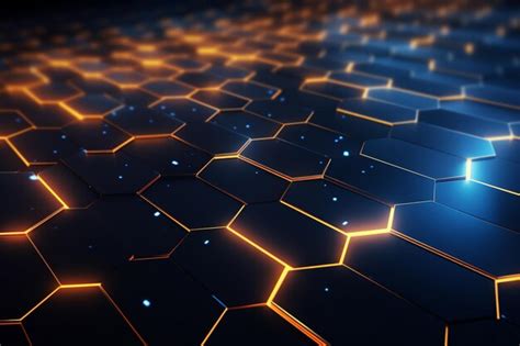 premium photo a close up of a computer keyboard with glowing lines generative ai