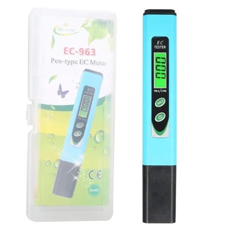 Ec 963 Digital Ec Conductivity Meter Ppm Quality Testing Tool And Ph Meter Waterproof