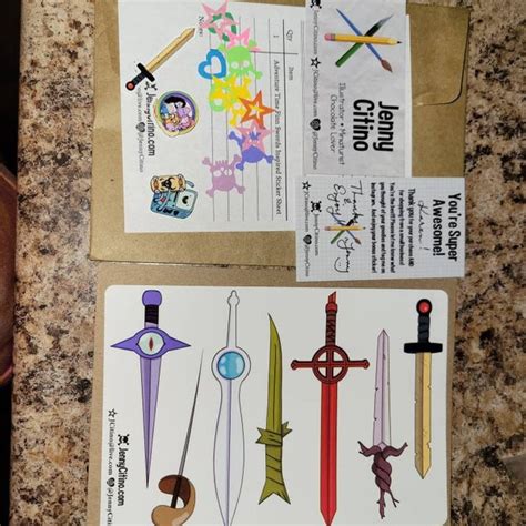 Gravity Falls Inspired Bookmark Illustration Holder Planner Journal