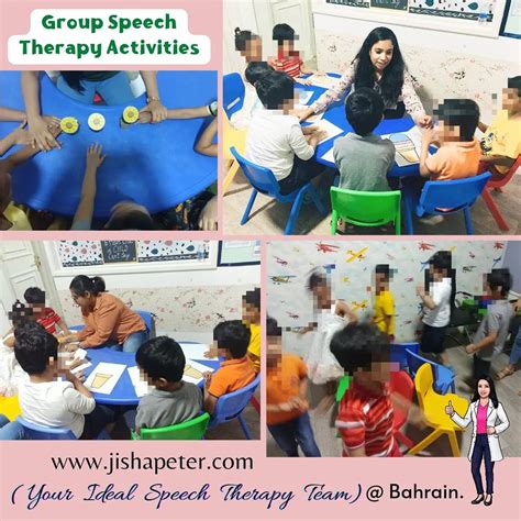 Group Speech Therapy Activities At Our Centre Group Speech Therapy Is
