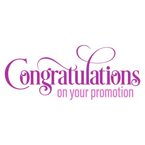 Congratulations On Your Promotion D 1245442