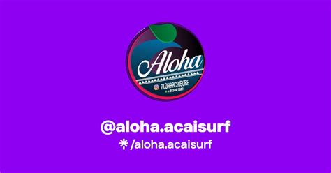 Aloha Acaisurf Linktree