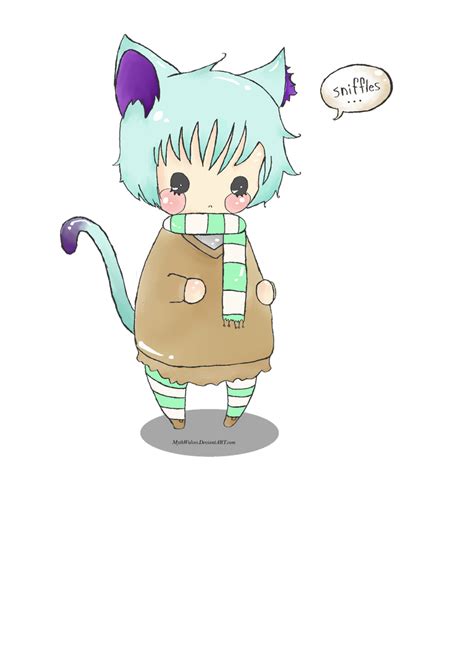 Chibi Kitten Girl By Opnast On Deviantart