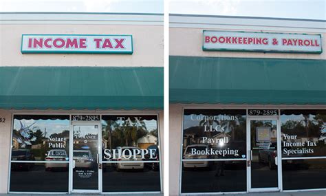 Professional Tax Preparation Bookkeeping Payroll The Tax Shoppe