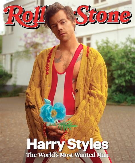 Must Read Harry Styles Is First Global Cover Star Of Rolling Stone