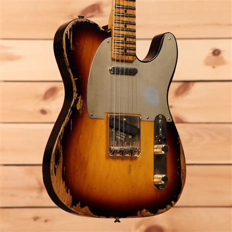 Fender Custom Shop 1951 Telecaster Heavy Relic 2 Tone Sunburst
