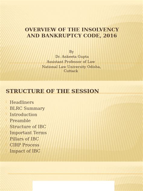 Overview Of The Ibc Pdf