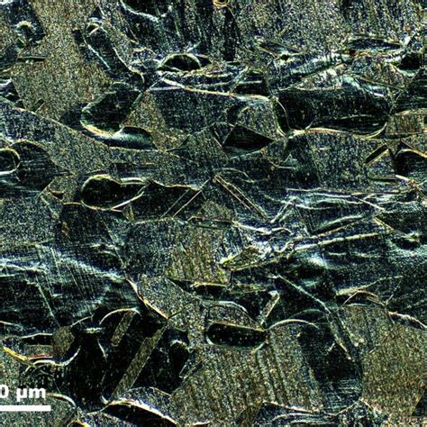 The Microstructure Of Ss304 200× Observed By Polarizer Download