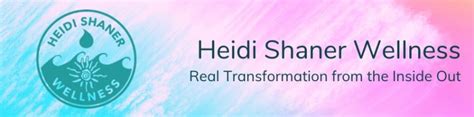 Heidi Shaner Owner Heidi Shaner Wellness Life Coach And Fitness Instructor Heidi Shaner