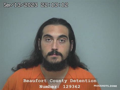 Nicholas Gregory Jacquin 09132023 Beaufort County Mugshots Zone