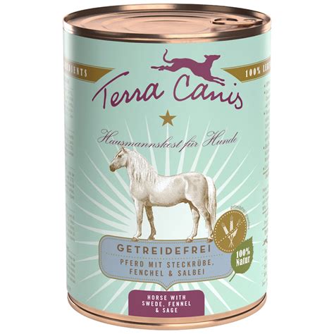 Terra Canis Hunde Nassfutter Getreidefrei Pferd 400 G Kaufen Bei Obi