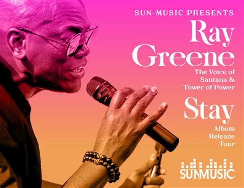 Sun Music Presents Ray Greene Blumenthal Performing Arts