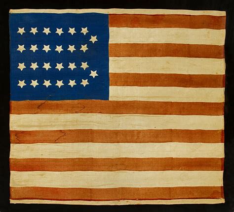 Extremely Rare 26 Star Parade Flag The Earliest Known Star Count For