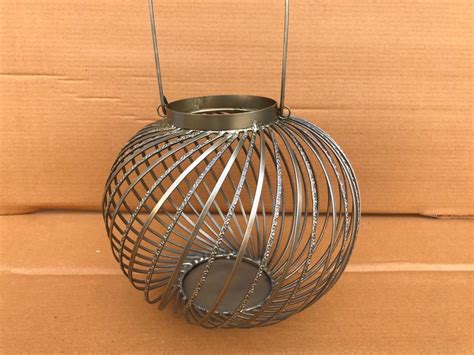 Iron Black T Light Candle Holder For Decoration Shape Cage Shaped At ₹ 450 Piece In Moradabad