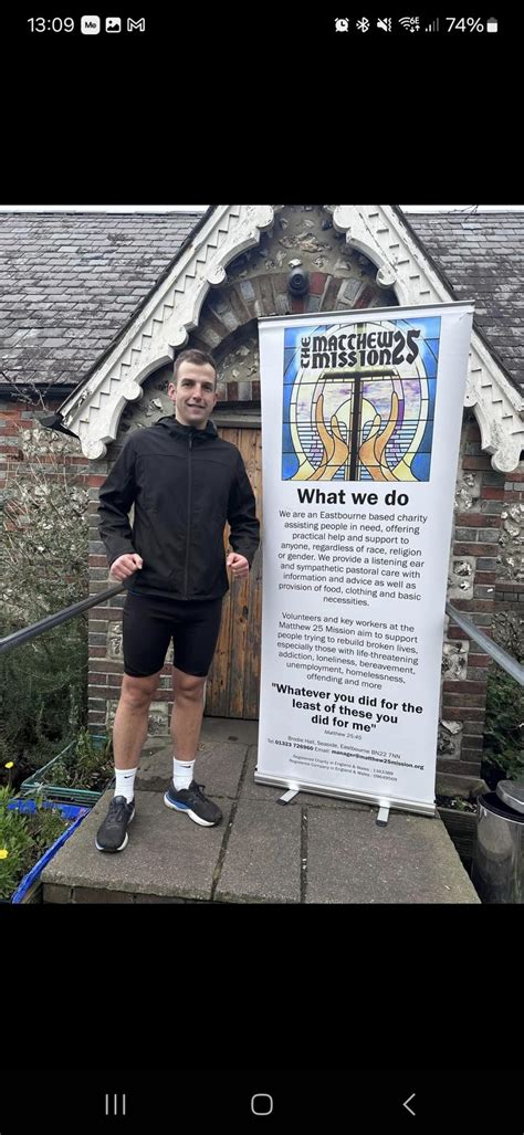 Chris Hoadley Is Running 10km A Day For The Matthew 25 Mission Bournefree Live Latest News