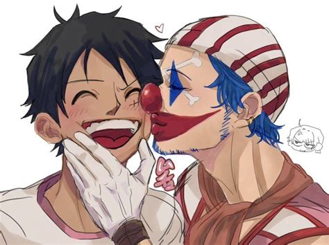 Luffy And Buggy One Piece Live Action One Piece Manga Character