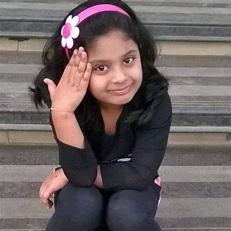 Dijuluki Kokila Kecil Ini Sederet Foto Menggemaskan Vidya Gopi Palak Panchal Yang Katanya