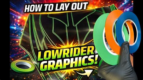 How To Lay Out Lowrider Panel Designs Using Lime Line Fineline Tape