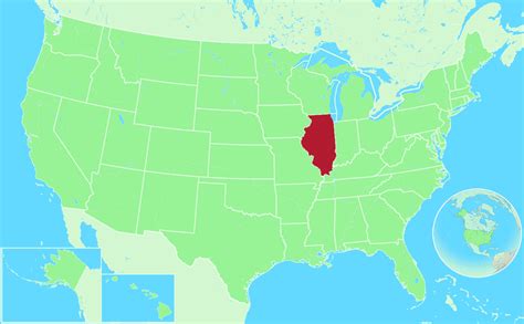 Illinois Geographic Facts And Maps