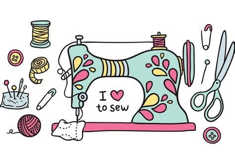 Clip Art Sewing Machine Images Best Free Library