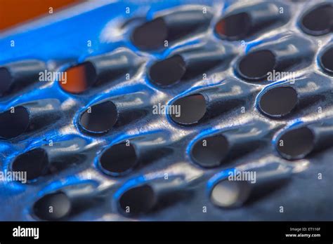 Macro Photo Of A Section On A Mini Cheese Grater Hand Grater Box Grater Abstract Metal
