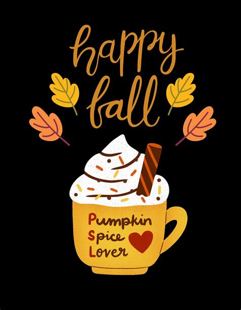 Happy Fall Psl Svg Instant Download Etsy