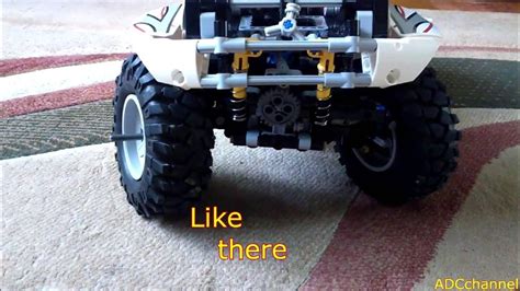 Lego Technic Wheel Hub Mod Youtube