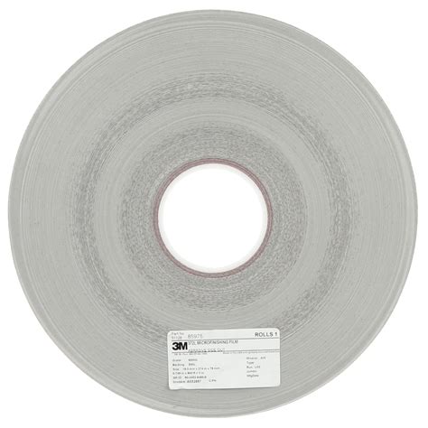 3m™ Microfinishing Film Roll 372l 30 Mic 5mil 5118 In X 300 Ft X 1