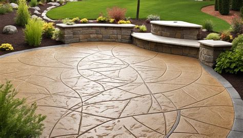 Stamped Colored Concrete Transform Your Outdoor Space Decorative