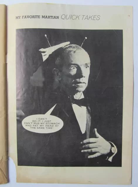 9 1966 My Favorite Martian Tv Show Comic Photos Of Uncle Martin And Tim