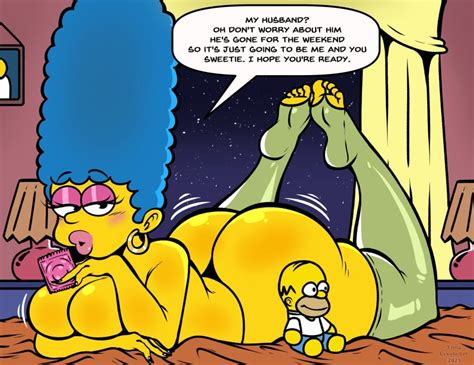 Rule 34 1female 1girls English Text Female Marge Simpson Mature