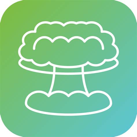 Nuclear Explosion Vector Icon Style 22293385 Vector Art At Vecteezy