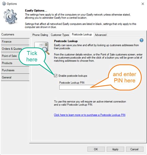 Postcode Address Lookup Credits