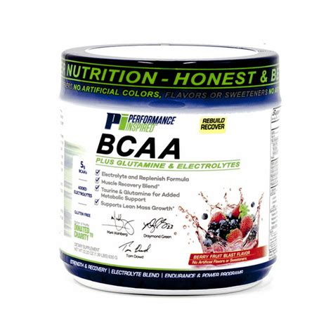 Performance Inspired Berry Fruit Blast Bcaa Plus Glutamine