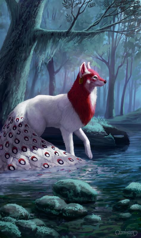 Peacock Wolf By Omegapainter On Deviantart