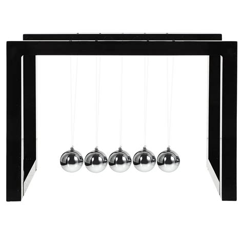 Sopotutu Cradle Pendulum Newton Cradle Balance Balls Newton Newton Pendulum With 5 Balls