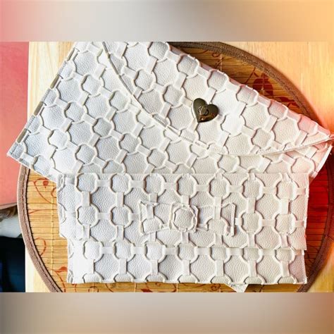 Meriloo Bags New Meriloo Handmade Leather Crossbodyclutch Set