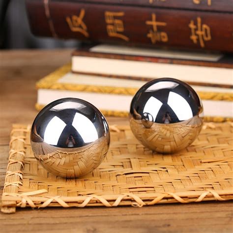 2pcs Baoding Balls Chinese Health Exercise Stress Vicedeal
